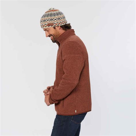 Mens Sweater Fleece Quarter Zip Mock Duluth Trading Company