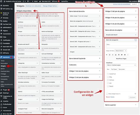 Cómo importar y exportar widgets en WordPress entre diferentes instalaciones