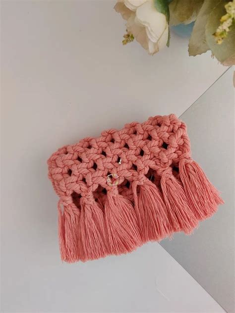 Macrame Wallet Fashion Handbags हैंडबैग Creations007 Ahmedabad