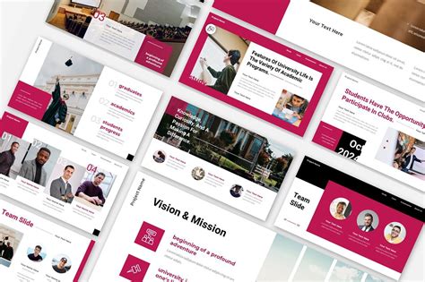 University College Academic Program Presentation Powerpoint Template