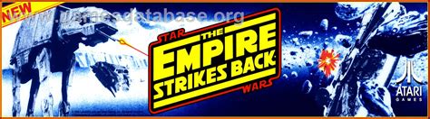 The Empire Strikes Back Arcade Artwork Marquee
