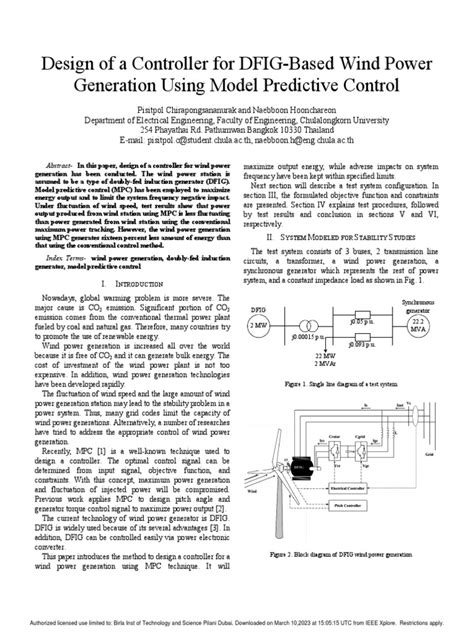 Mpc Wind Pdf Wind Power Electric Generator