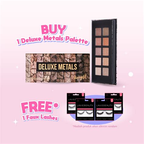 Jual Barry M Deluxe Metals Eyeshadow Palette Shimmer Shopee Indonesia