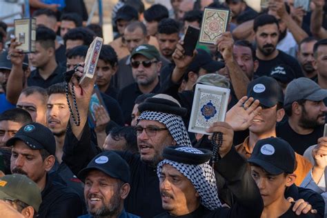 Protesters Try To Storm Baghdads Green Zone Over The Burning Of Quran