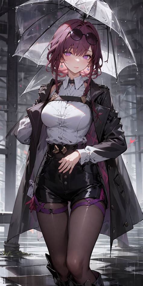Honkai Star Rail崩坏：星穹铁道卡芙卡（星穹铁道）kafkabeautiful Girl魅惑的大腿黑裤袜 八