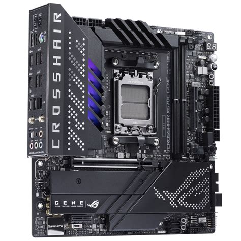 Placa Mãe Am5 Asus Rog Crosshair X670e Gene Wifi 6e Micro Atx Waz