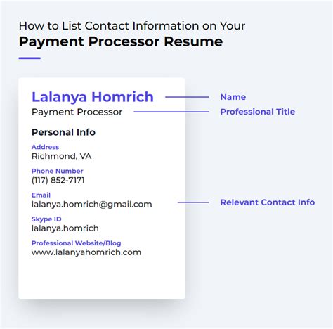 Payment Processor Resume Examples And Templates ResumeCat Payment Processor Resume Examples And Templates ResumeCat