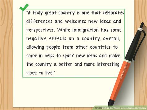 How To Write A Discussion Essay With Pictures Wikihow