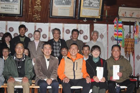 御祈祷 長井中学校 昭和52年卒業同級会