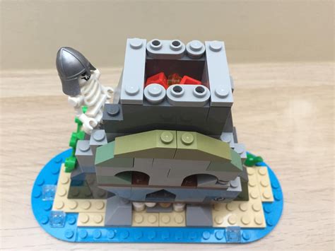 Lego Moc 31120 Volcano Island Remake By Nkende Rebrickable Build