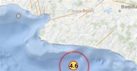 Gempa M Guncang Sukabumi Getaran Terasa Hingga Sindangbarang