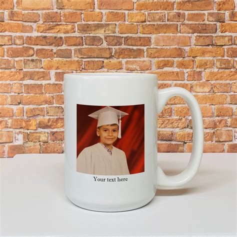 Custom Mug With Photo Graduation Mug Personalized Coffee Mug Photo