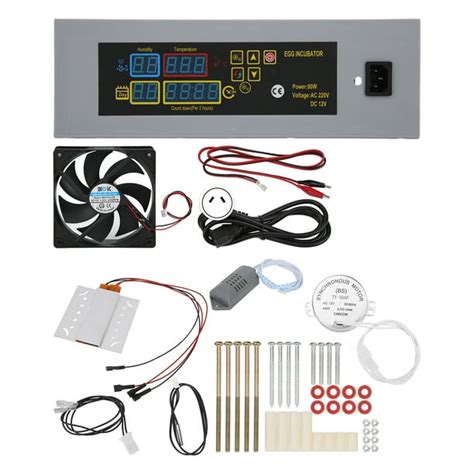Htmc7 Diy Mini Incubator Temperature Control And Automatic Egg Turner Digital Poultry