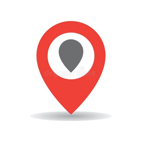Location Point Logo Template Stock Illustration Illustration Of