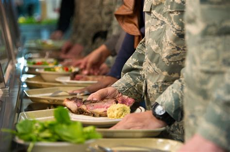 Wing Leadership Serves Thanksgiving Meal Keesler Air Force Base
