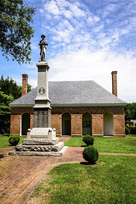 King William County Courthouse King William Virginia Photograph By