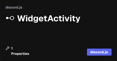 widgetactivity discord js 14 17 3 discord js
