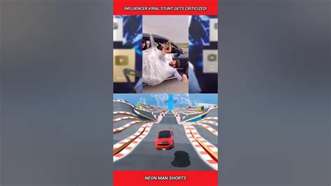 Influencer Viral Stunt Gets Criticized Shorts Youtube