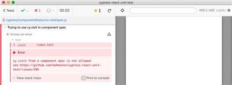 Cyvisit Should Not Be Allowed From Component Spec · Issue 286