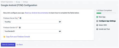 onesignal push configuration zero codes docs