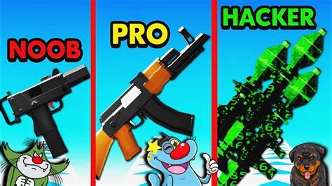 Noob Vs Pro Vs Hacker With Oggy And Jack Rock Indian Gamer Oggy