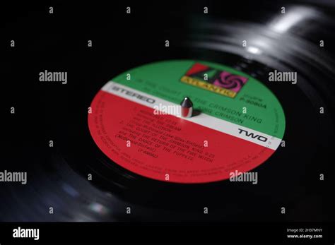 King Crimson 1969 Debut Album In The Court Of The Crimson King Vinyl Lp