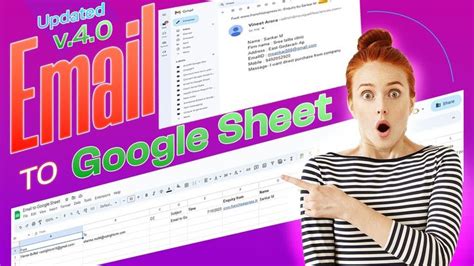 Email To Google Sheet Data Parsing Updated Version 4 Google App