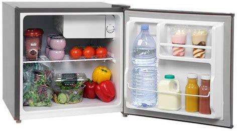 Cookology Mfr45ss Small Table Top Mini Fridge For Counter Tops 46 Litre
