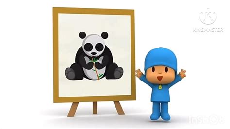 Pocoyo Dot To Dot Panda Hipopotamo Youtube