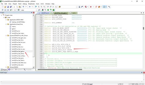 stm32以hal库外部中断模式控制灯的亮灭 stm32 pa1~4控制 csdn博客
