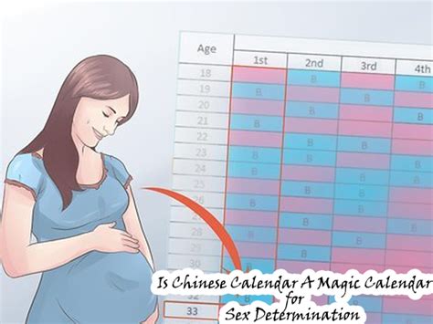 Is Chinese Calendar A Magic Calendar For Sex Determination