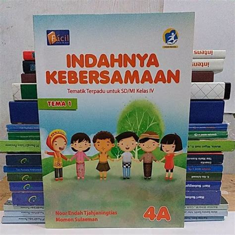 Buku Tematik Terpadu 4A Untuk SD MI Kelas IV Facil Lazada Indonesia