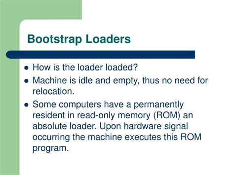 Ppt Chapter Loaders And Linkers Powerpoint Presentation Free