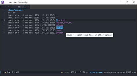 自带的dired，在当前buffer打开目录的问题 emacs general emacs china