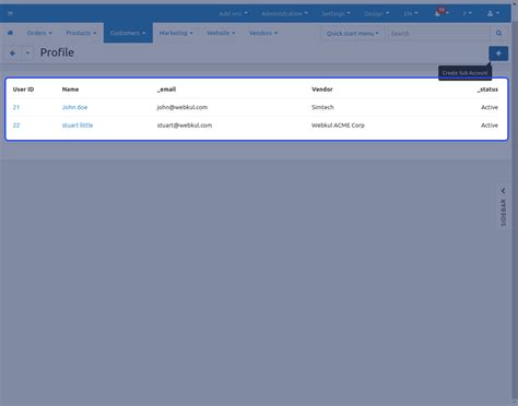 Add Ons Cs Cart Multi Vendor Sub Accounts