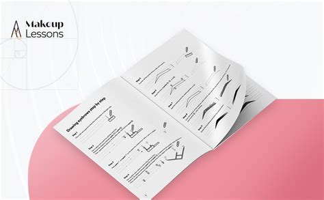 Brow Mapping Step By Step Mapping Workbook Eyebrows Templates Makeup Practice Book Women