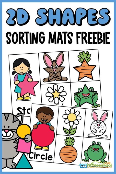 FREE Printable 2D Sorting Shapes Activity In 2022 Shape Sorting Activities Shape Sort Shapes