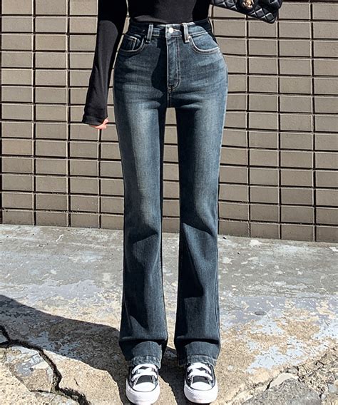 파스텔타임 💙made💙진청 세미 일자 부츠컷 하이웨스트 Pt 하객룩 데이트룩 데일리룩 소개팅룩 연말룩