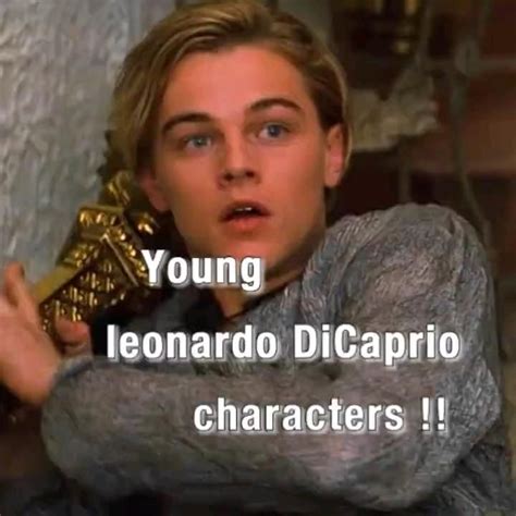 Lenardo Dicaprio Character Attori Divertente Capri