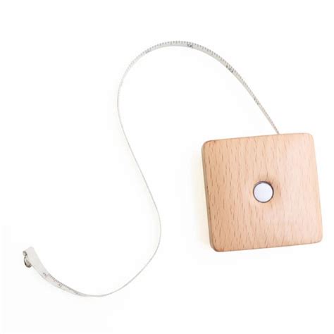Cinta Métrica Cuadrada De Madera Q Manualidades
