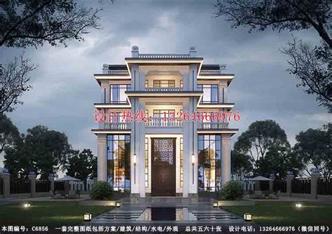图纸很忙 专注新农村别墅