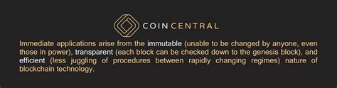 Blockchain And The Battle Against Corruption Fraud CoinCentral