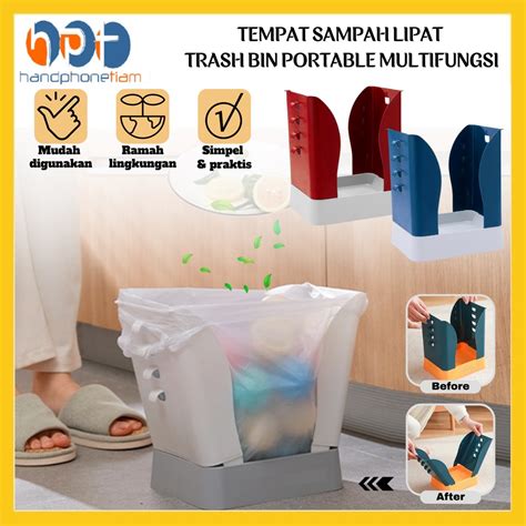 Jual Tempat Sampah Lipat Multifungsi Magic Trash Bin Flexible Tong