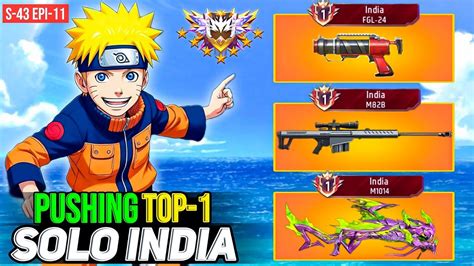 Pushing Top 1 Title In M82b Sniper Solo Grandmaster Push Season 43