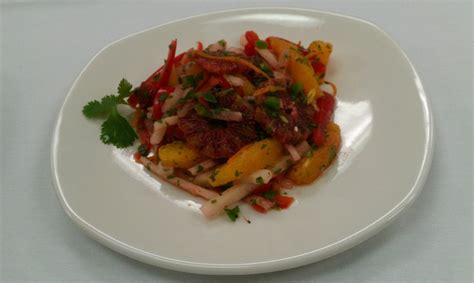 Delicious Brazilian Inspired Orange Jicama Salad