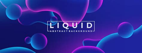 Premium Vector Liquid Abstract Fluid Gradient Shapes Background Design Template