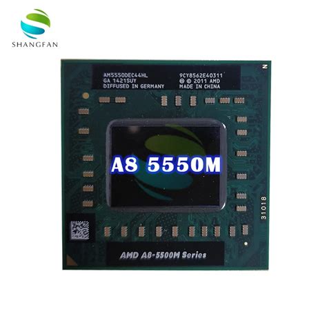 For Amd Laptop Cpu A8 5500m Series A8-5550m A8 5550m Am5550dec44hl ...