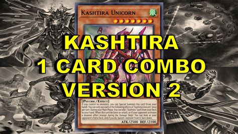 Kashtira 1 Card Combo Version 2 Youtube