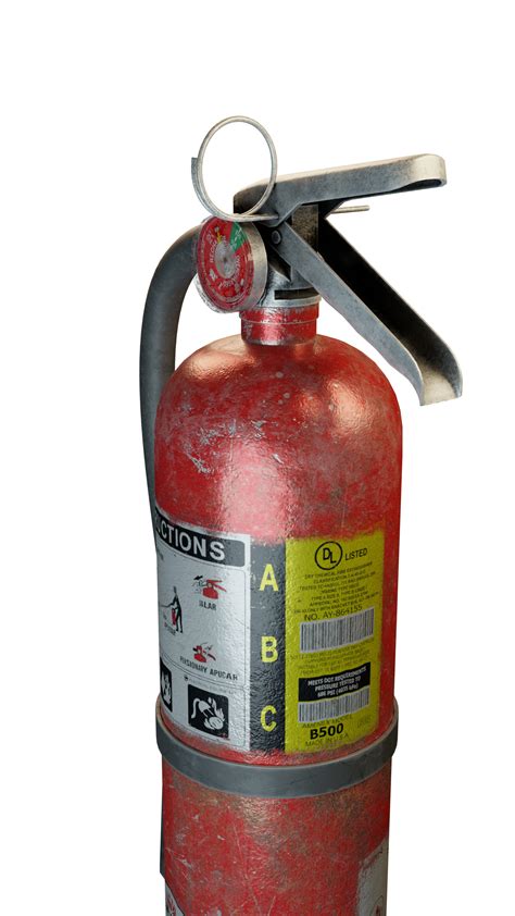 Artstation Fireextinguisher Gameready Game Assets
