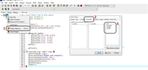 How To Run Opengl Freeglut Program In Dev C Rc90earning